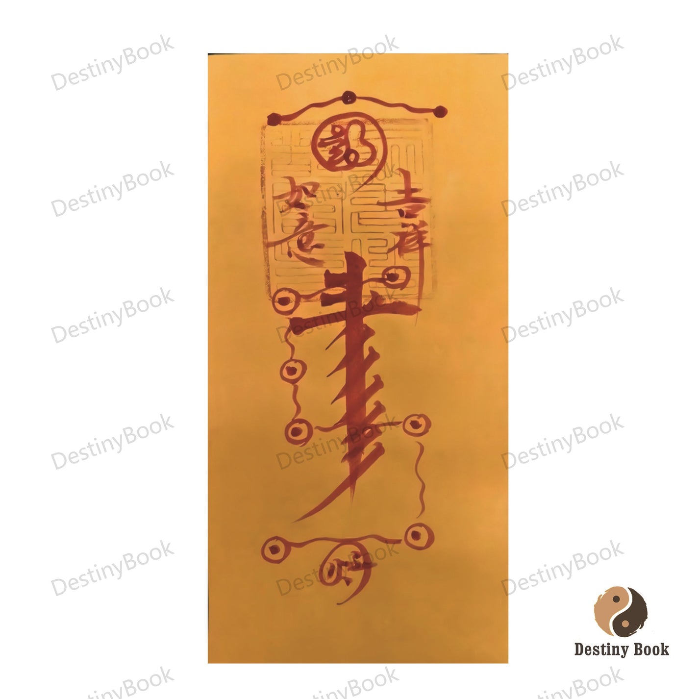 FU LU(Chinese Talisman) for blessing on Luck Changes – Destiny Book